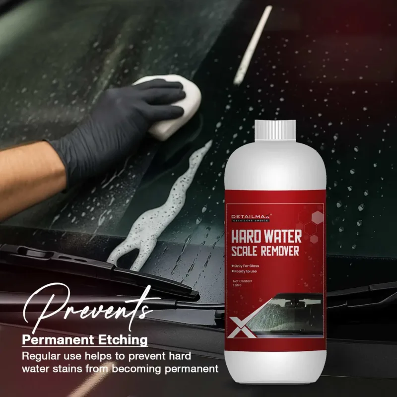 DETAILMAX® Hard Water Scale Remover For Glass 1 Litre - AutoFresh.in
