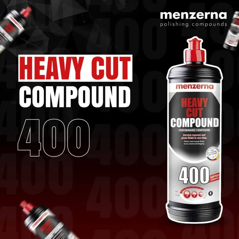 Menzerna 400 Heavy Cut Compound - 1kg - AutoFresh.in