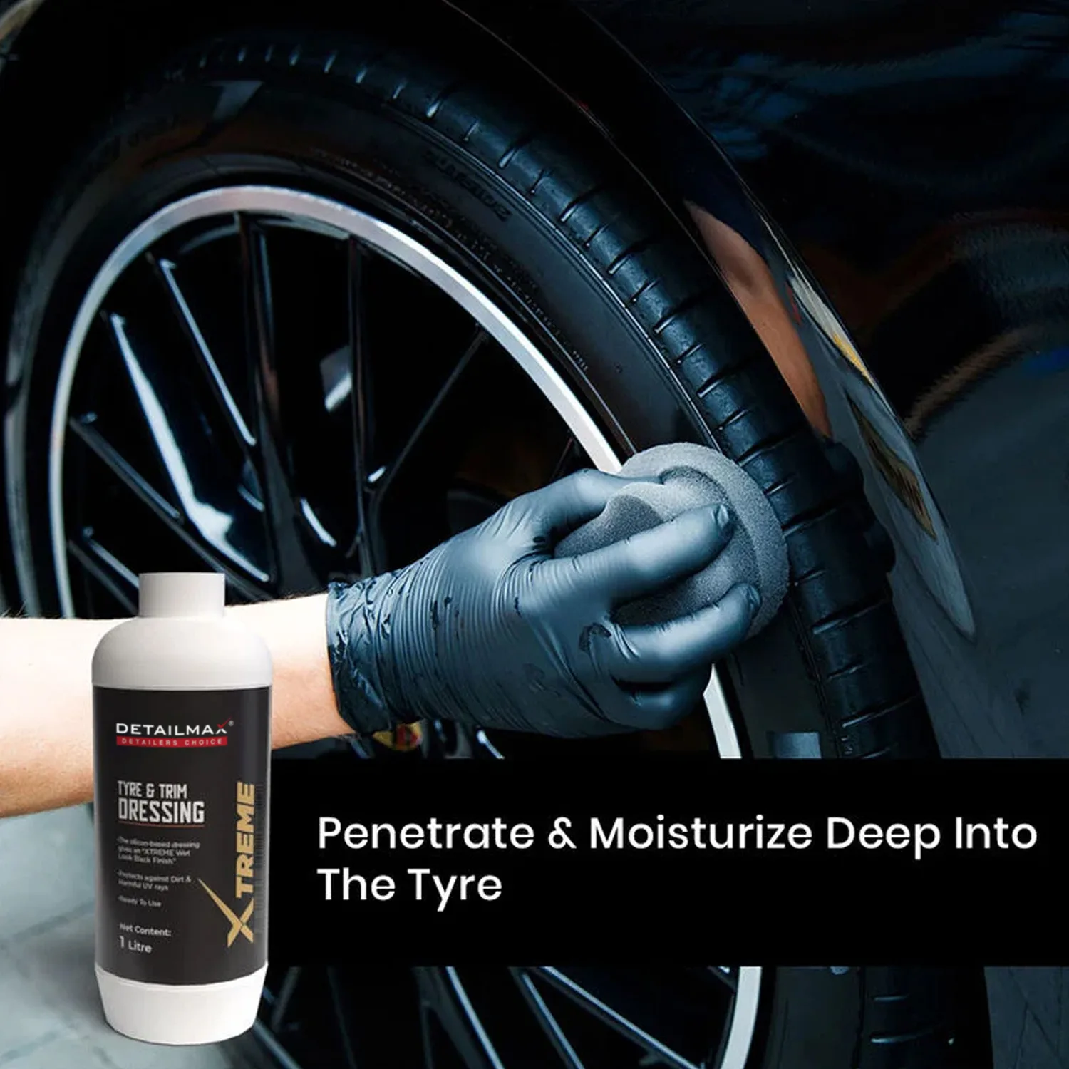 DETAILMAX XTREME Tyre Trim Dressing AutoFresh.in