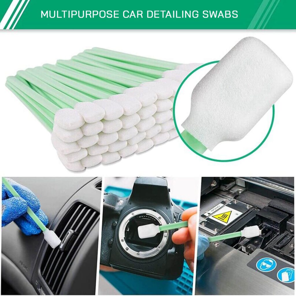DETAILMAX® Car Detailing Swabs Brushes Pack Of 20 - AutoFresh.in