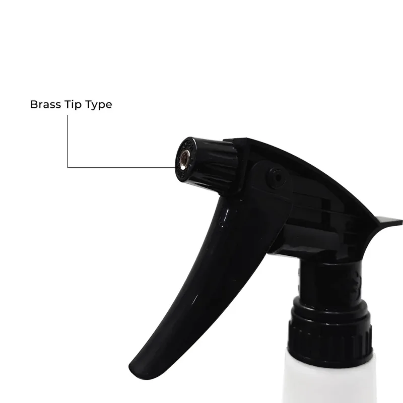DETAILMAX® 1 Litre Chemical Resistant Brass Tip Spray Bottle - AutoFresh.in